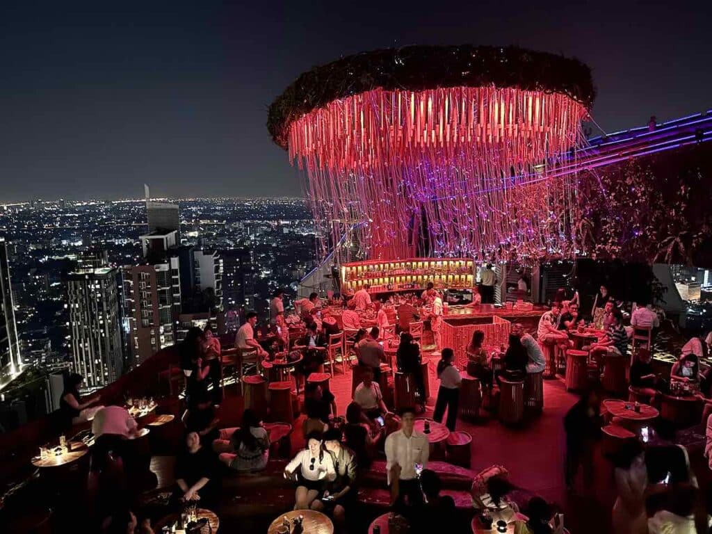 Die schönsten Bangkok Rooftop Bars, Dachterrassen + Aussichtspunkte